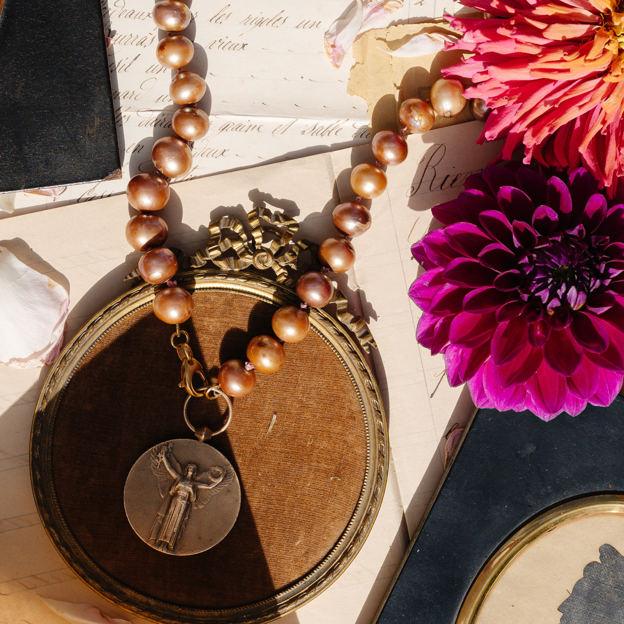 Antique RF Necklace – La Petite Maison